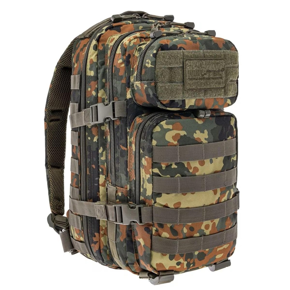 Taktyczny plecak 20L Mil-Tec U.S. Assault Trekking Flecktarn 20-Liter ...